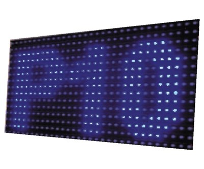 P10 Mavi Panel - Led Ekran - Kayan Yazi